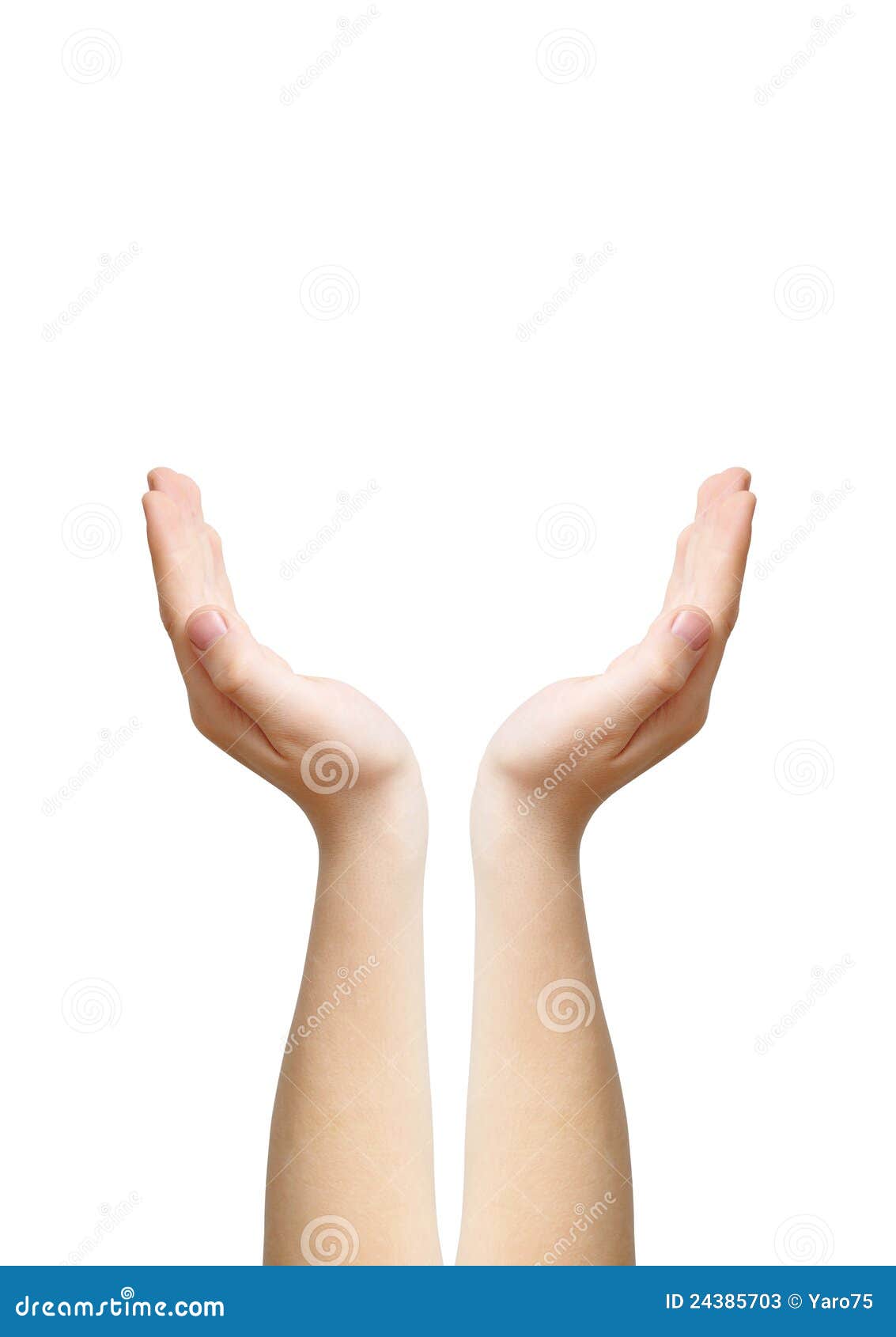 Supporter de deux mains image stock. Image du concepts - 24385703