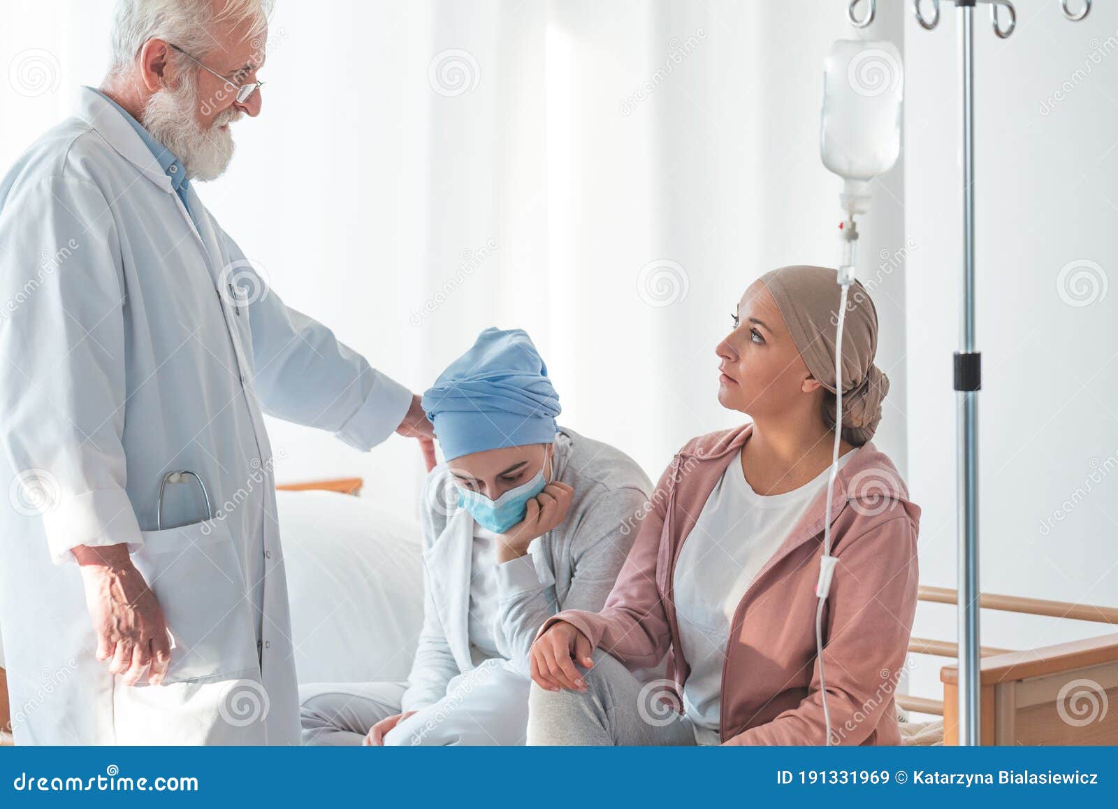 Supporting the patients stock image. Image of patients - 191331969