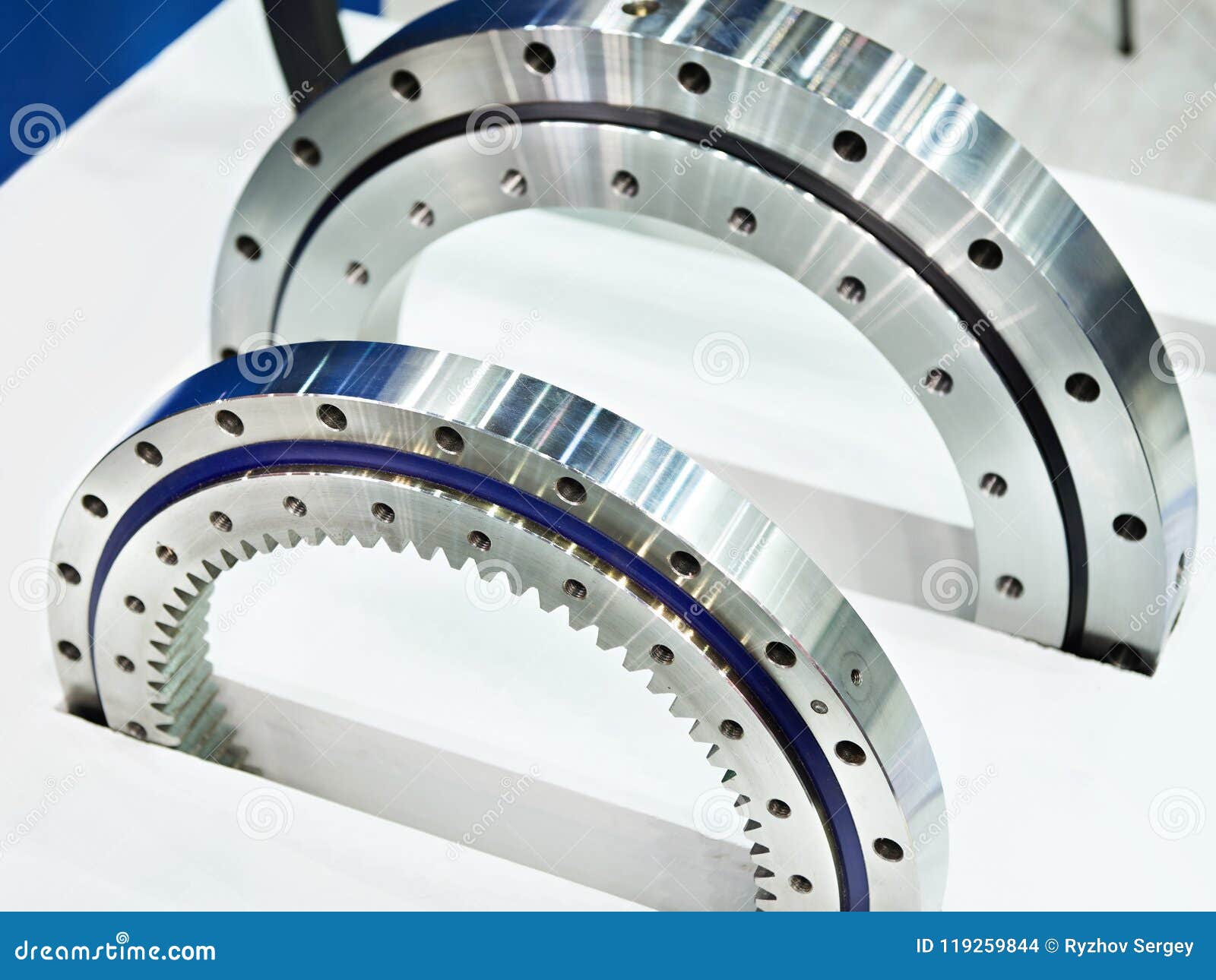 Supporting Rotary Devices on Stand Stock Photo - Image of exhibition ...