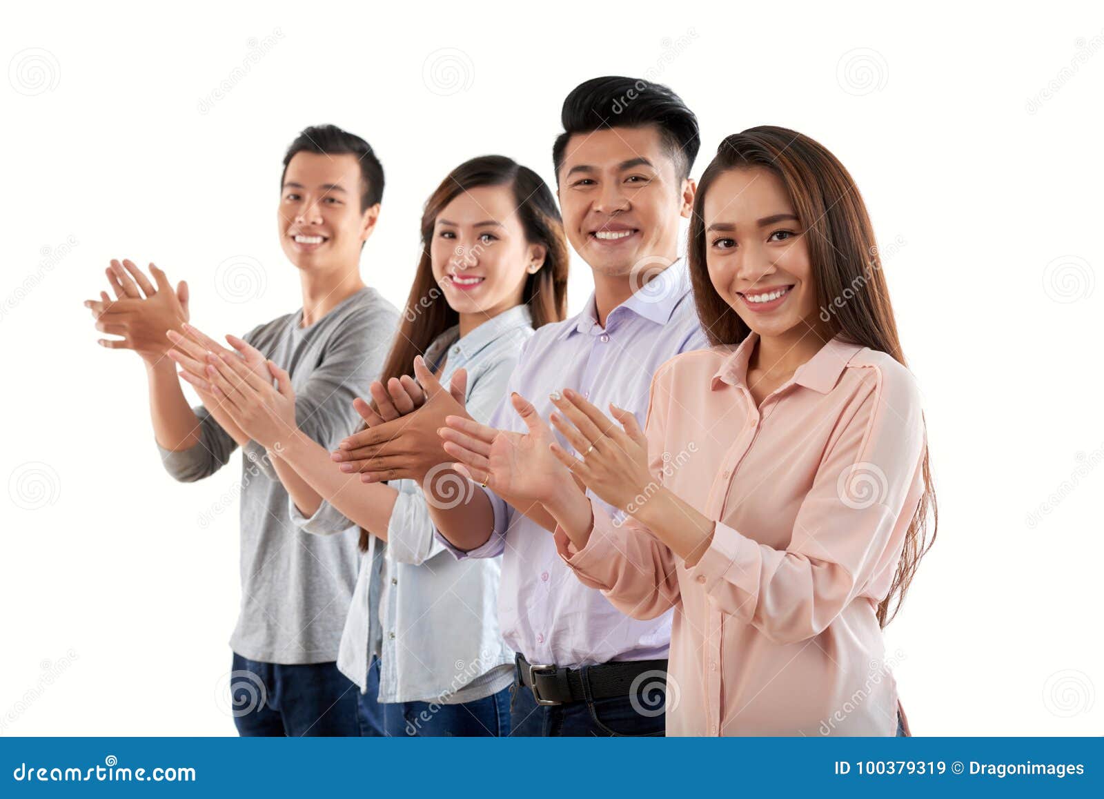 Supportive colleagues stock image. Image of business - 100379319