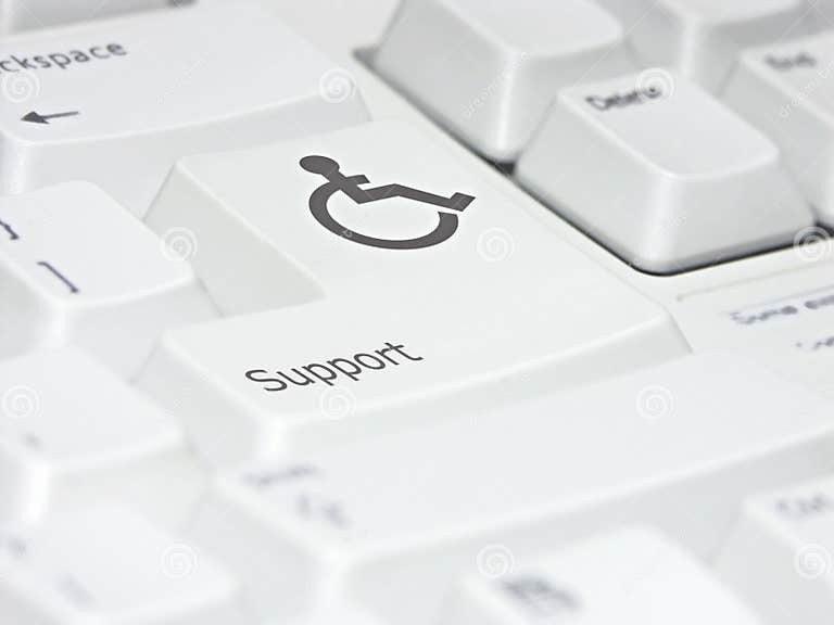 Supportive keyboard stock photo. Image of keys, health - 270190