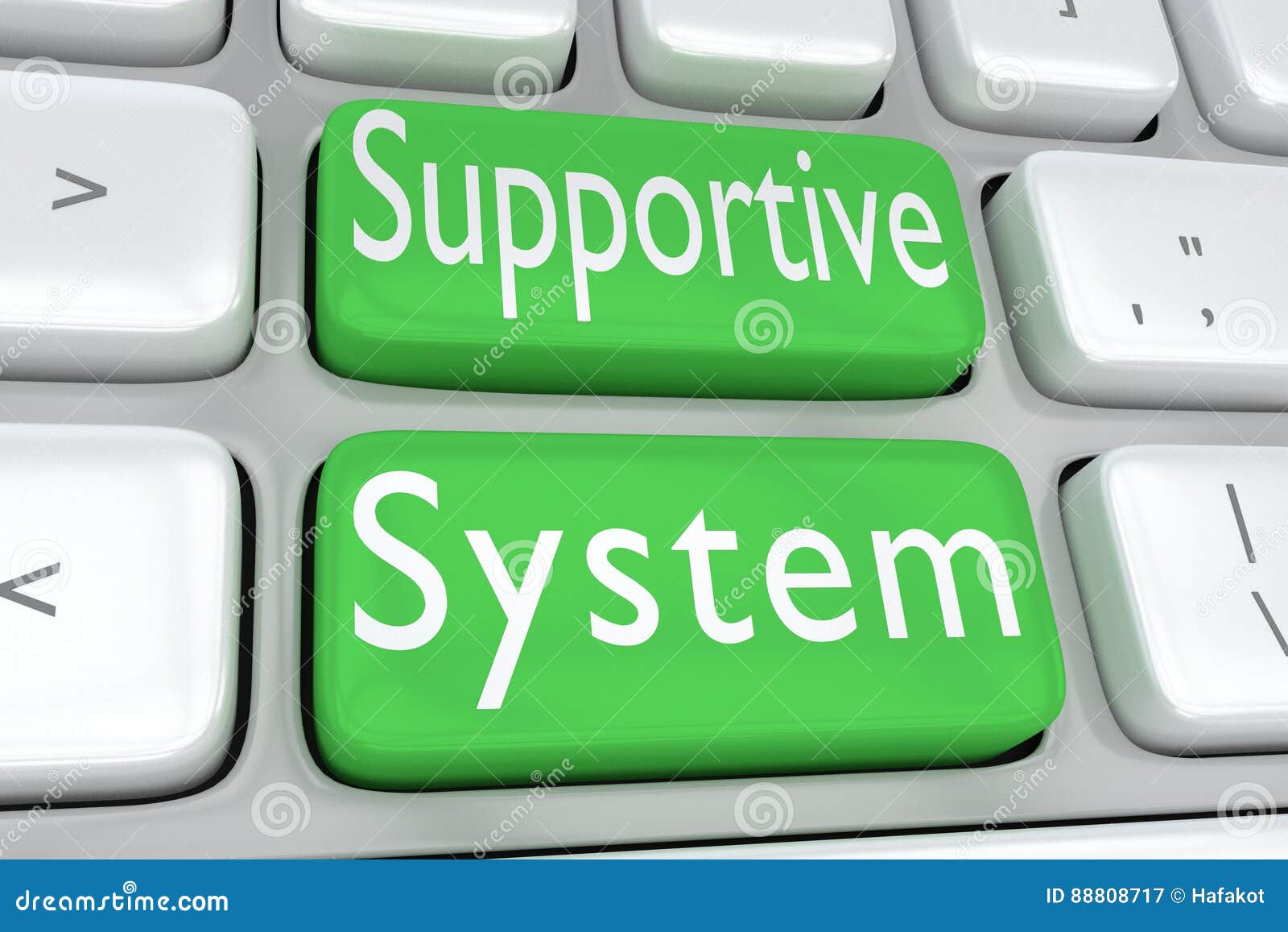 Supportive System concept stock illustration. Illustration of help ...