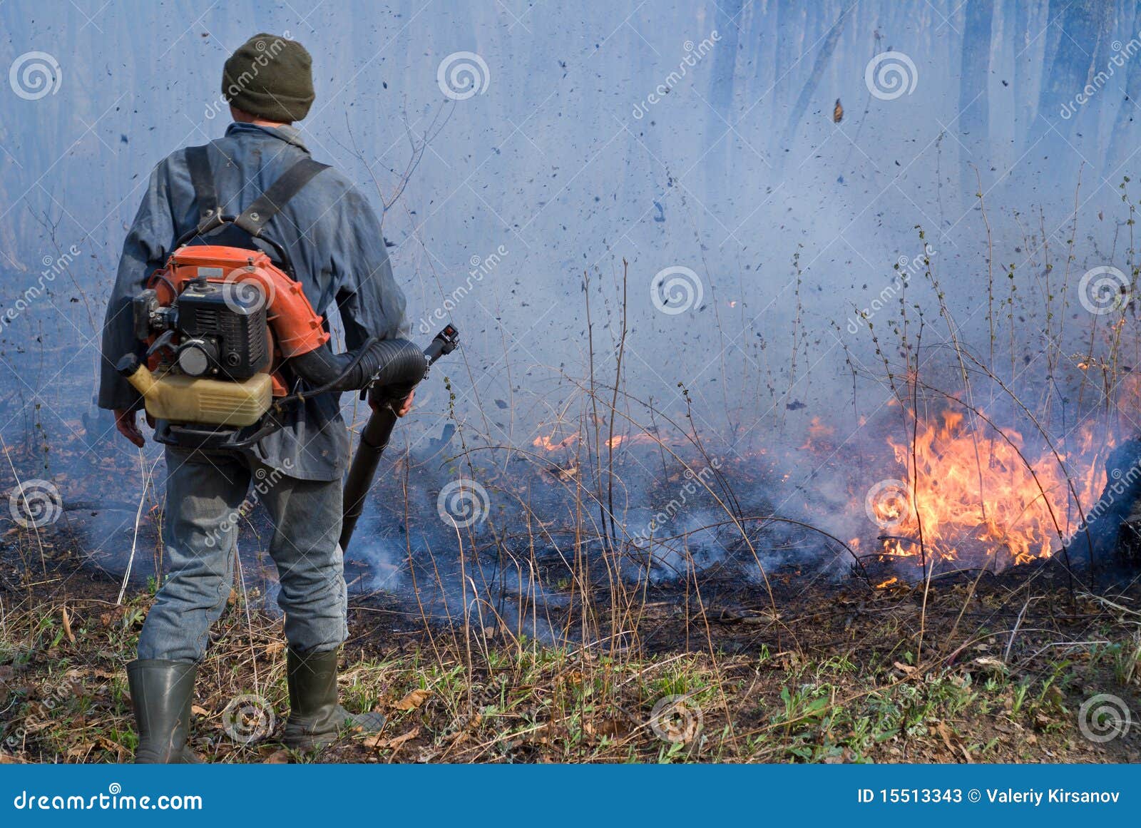 Suppression of Forest Fire 46 Stock Image - Image of forestry, disaster ...