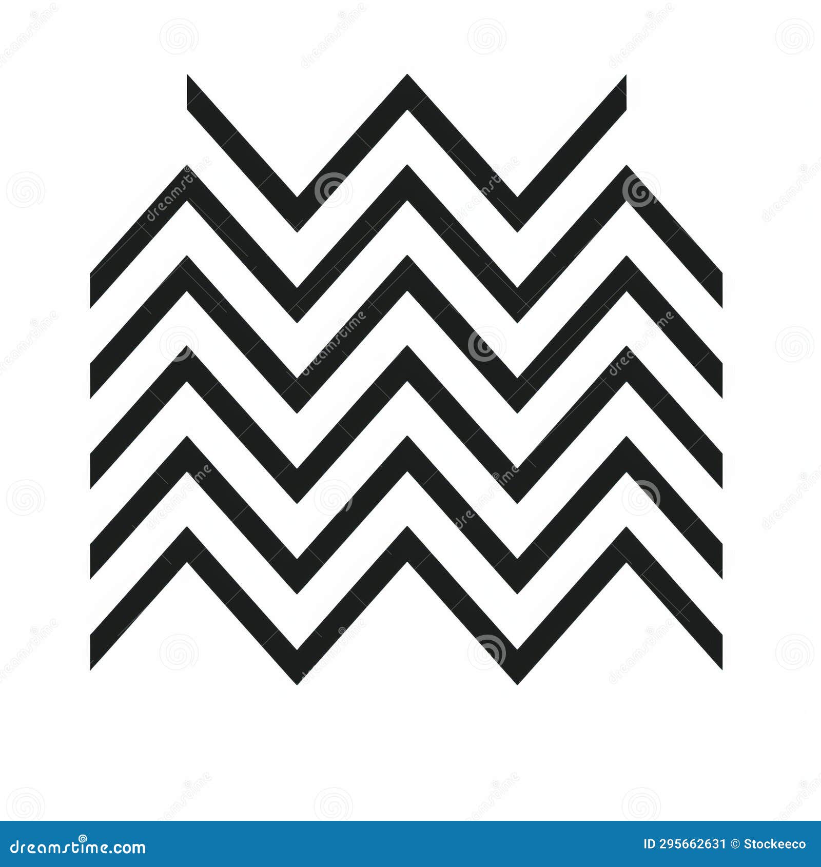 Suprematist Chevron Symbol: a Calm and Meditative Design Stock ...