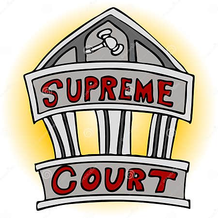 Supreme Court stock vector. Illustration of building - 16956426