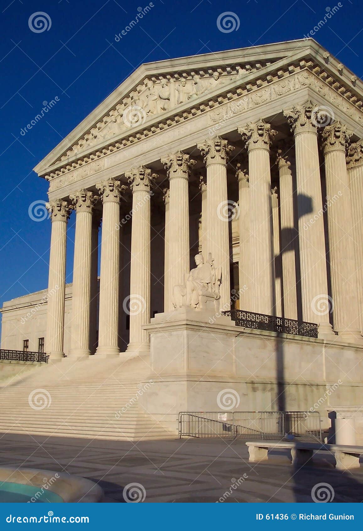 Supreme Court Building stock photo. Image of amendment, justices - 61436