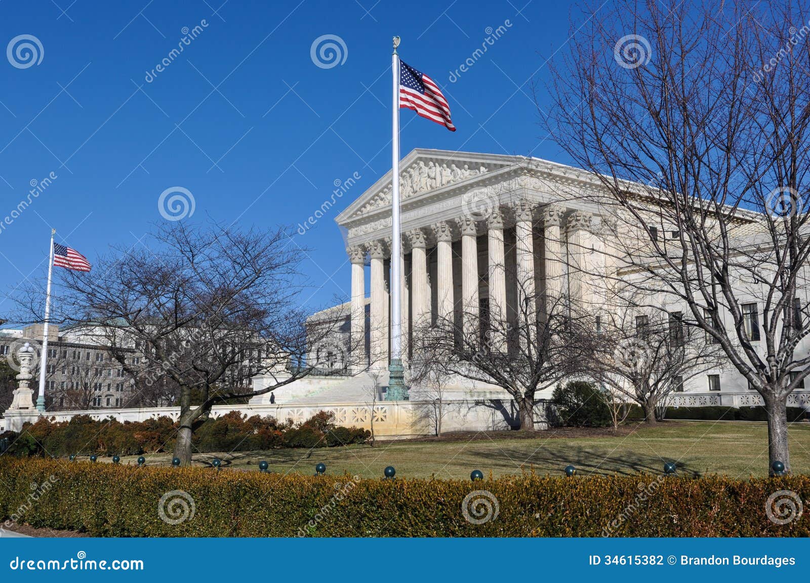 Supreme Court Building stock photo. Image of american - 34615382