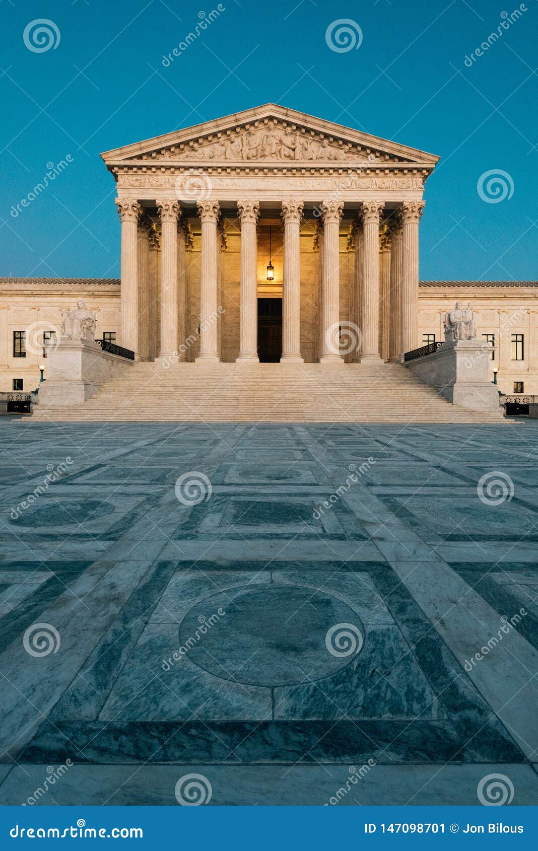 The Supreme Court, in Capitol Hill, Washington, DC Stock Image - Image ...