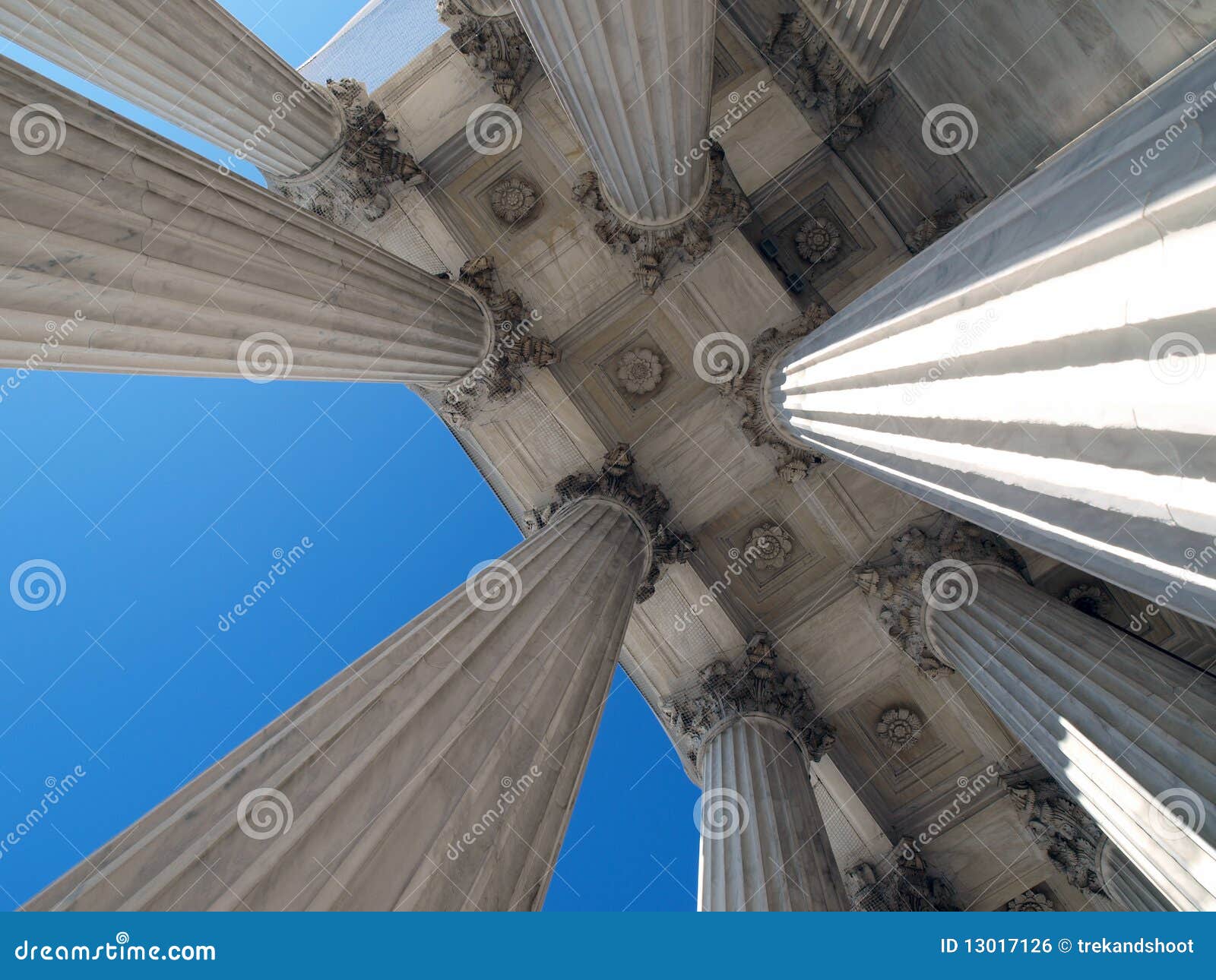 Supreme Court Columns stock photo. Image of america, pillar - 13017126