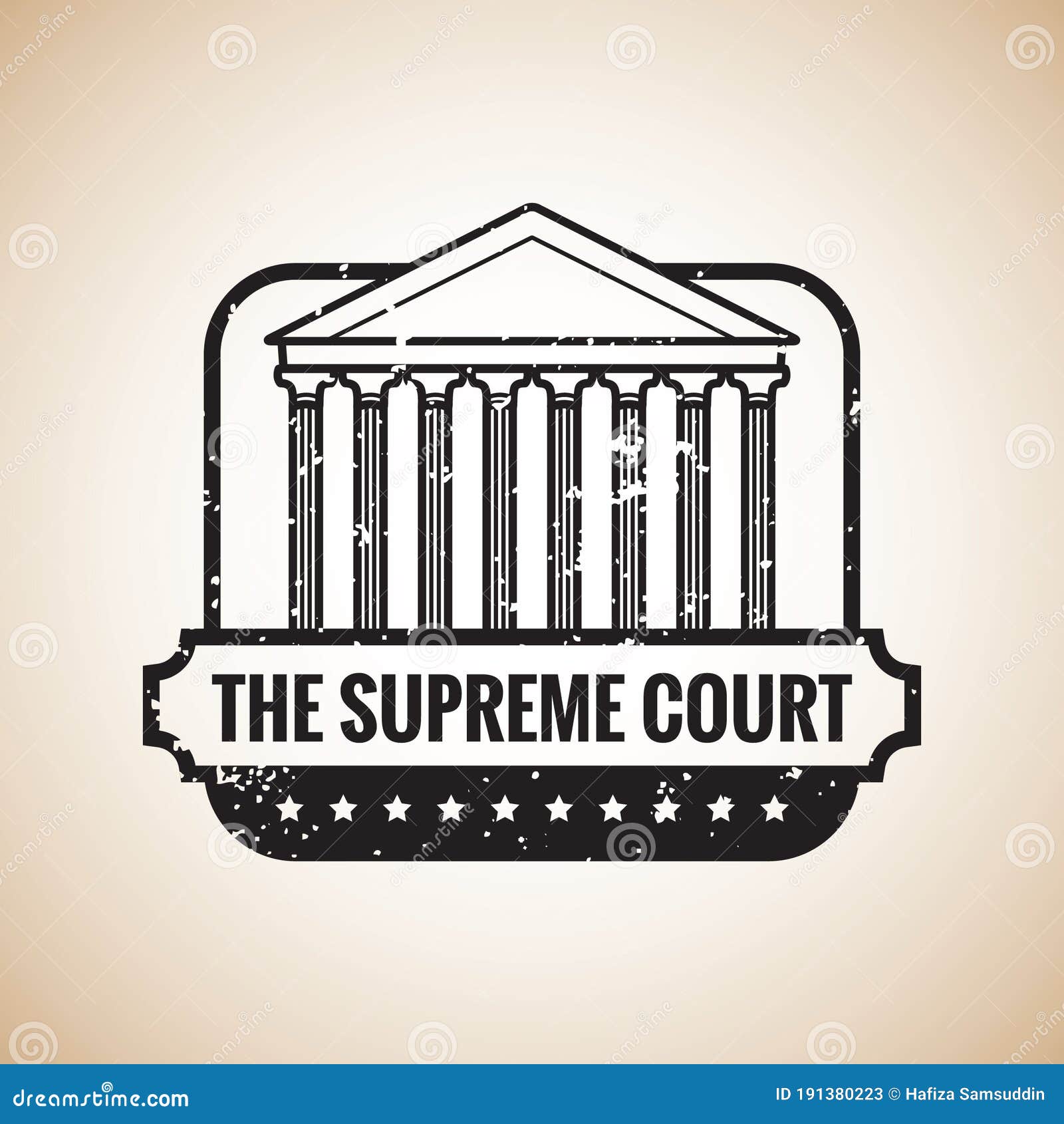 Supreme Court Clipart Black And White