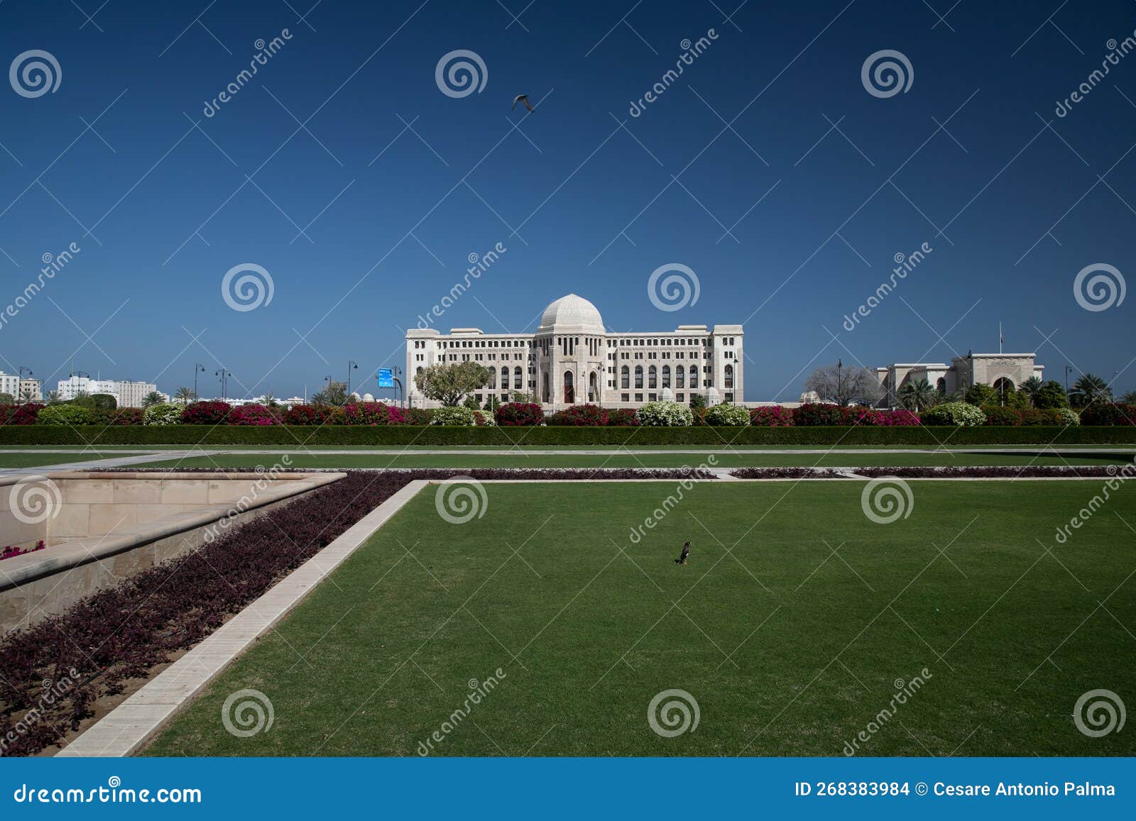 Supreme Court of Oman, Muscat Stock Photo - Image of sultanate, arabic ...