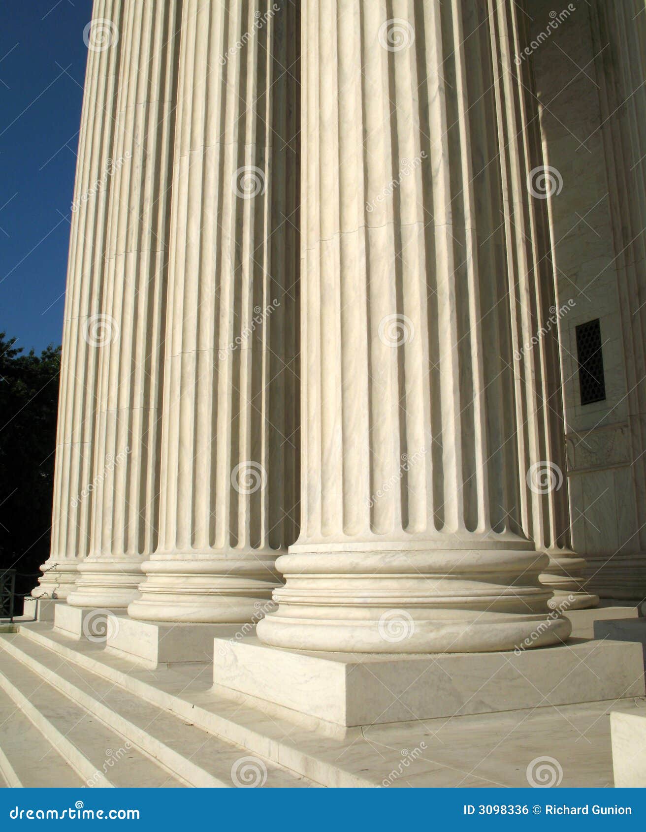Supreme Court Pillars stock photo. Image of architecture - 3098336