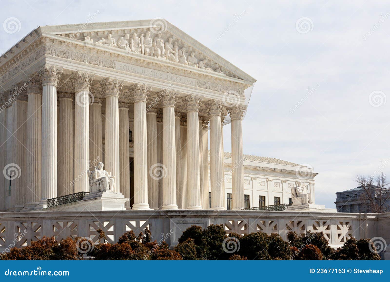 Supreme Court Washington DC USA Stock Image - Image of neoclassical ...