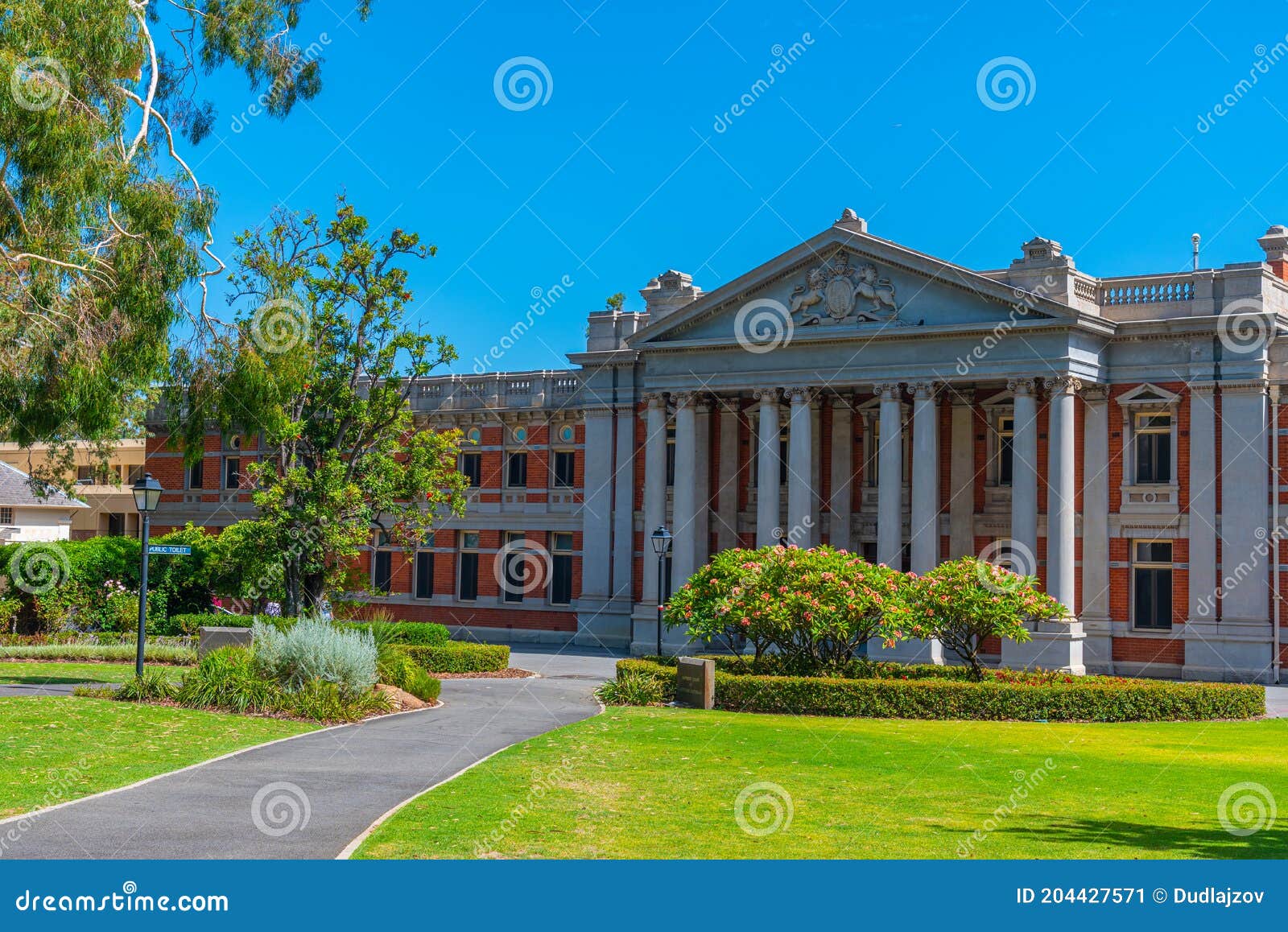 Supreme Court of Western Australia in Perth, Australia Stock Image ...