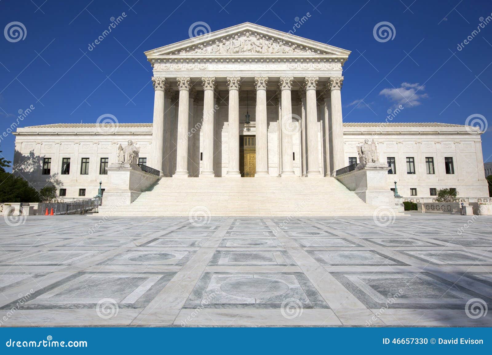 The Supreme courthouse. stock photo. Image of justice - 46657330