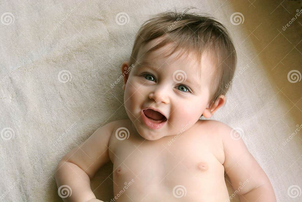 Suprised baby stock photo. Image of delight, eyes, laugh - 332554