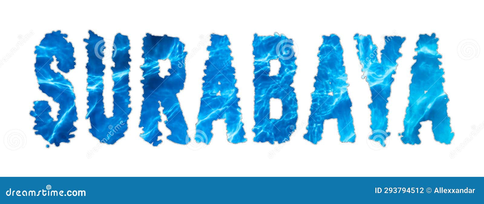 I Love Surabaya, City Of Indonesia. Hand Drawn Letters With Red Heart ...