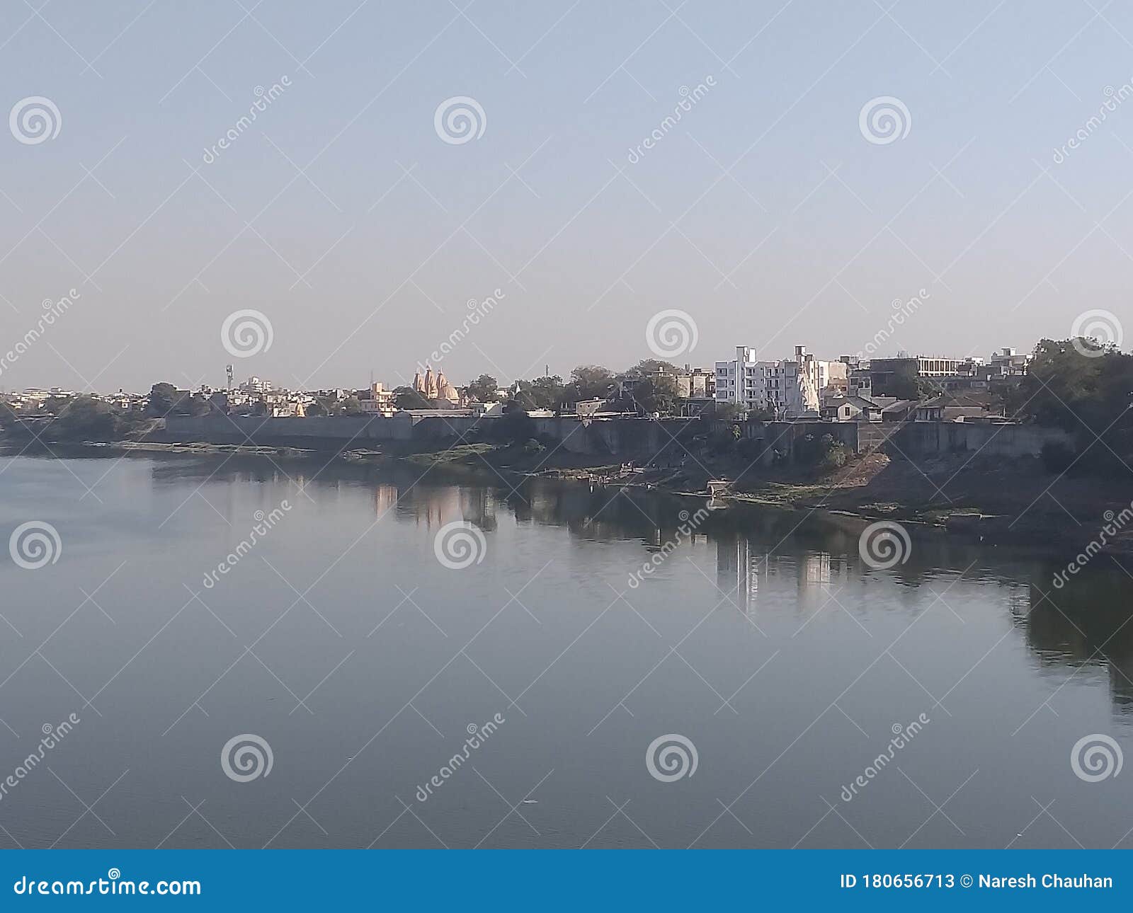 Surat city view in trein stock image. Image of trein - 180656713