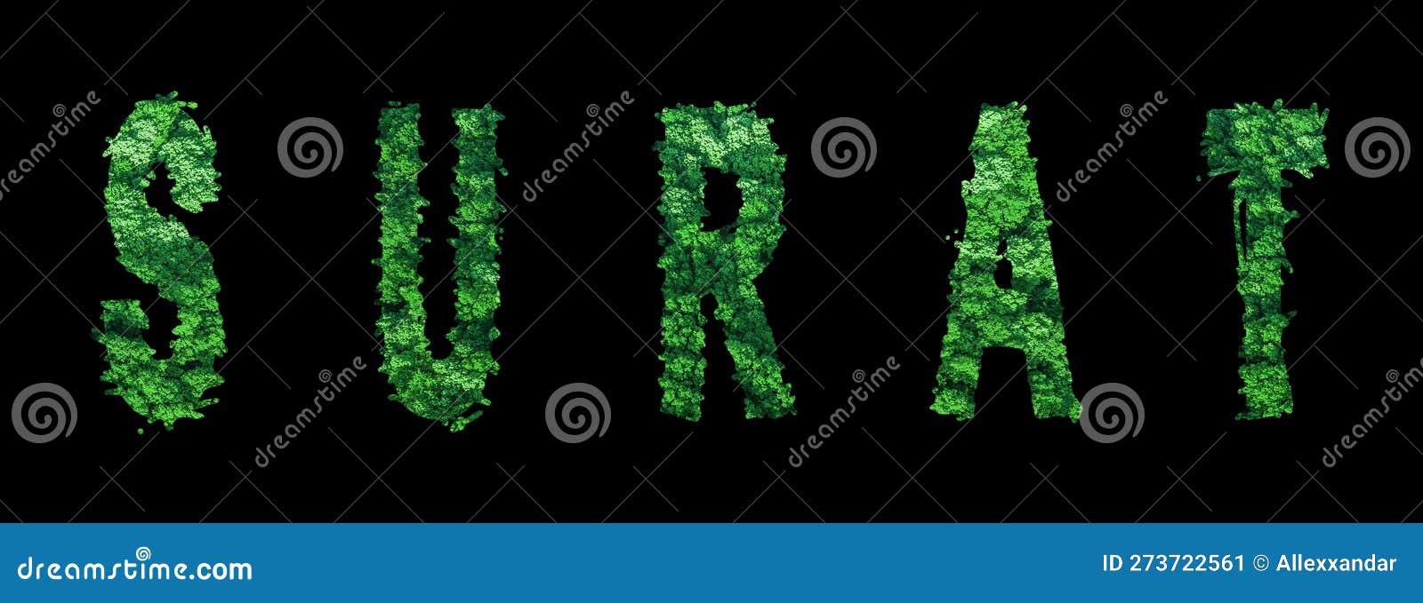 Surat Lettering, Surat Milky Way Letters, Transparent Background Stock ...