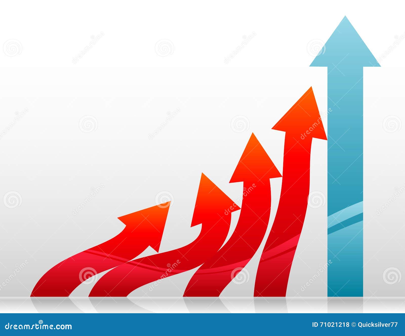 Sure Strong Growth stock vector. Illustration of unwavering - 71021218