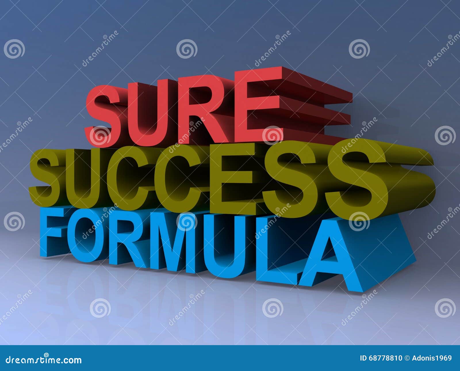 Success Sure Word On White Royalty-Free Stock Photography ...