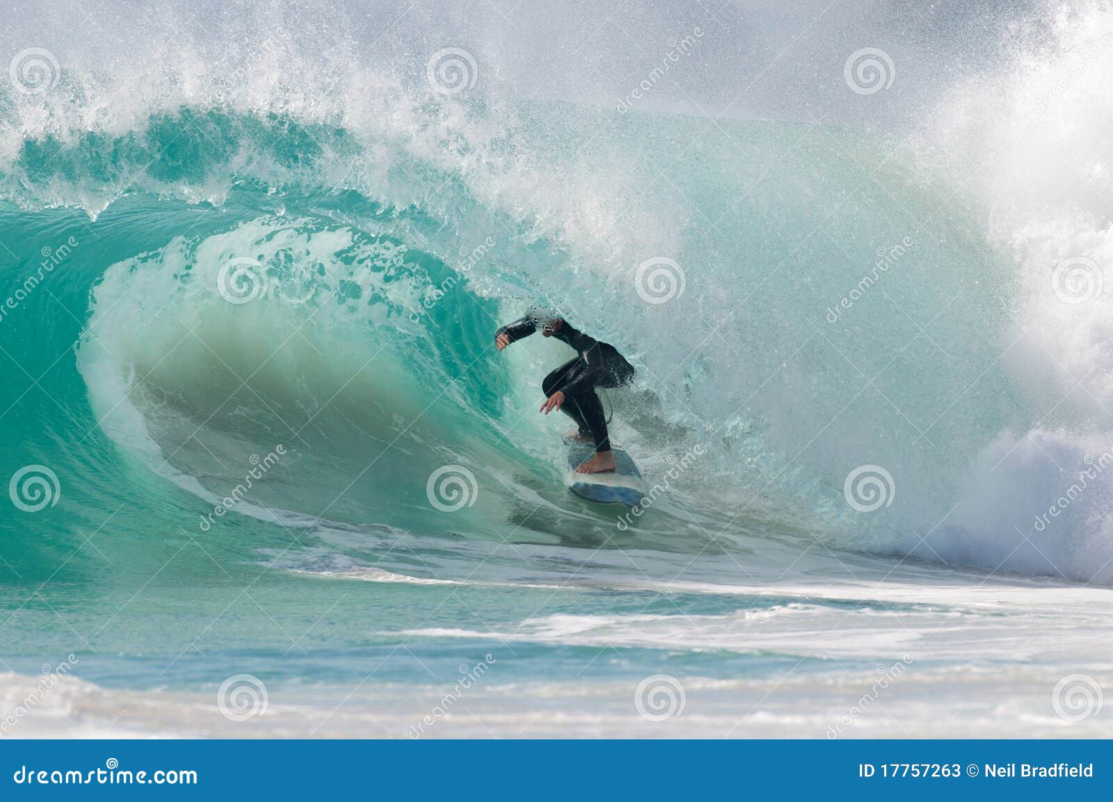 Surf Barrel Atlantic stock image. Image of tubed, atlantic - 17757263