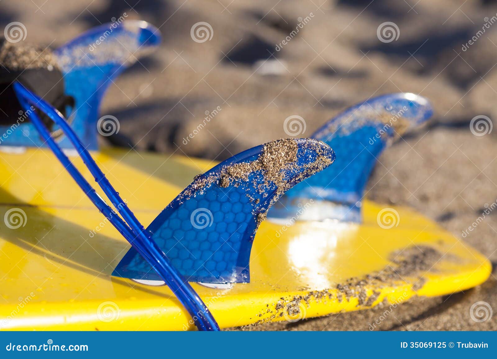 Surf board fins stock image. Image of leisure, blue, surfboard - 35069125