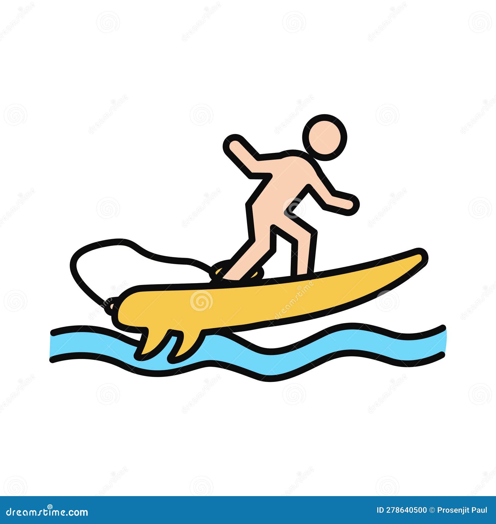 Surf Boat, Surf, Wake Surf Boat Icon Stock Vector - Illustration of ...