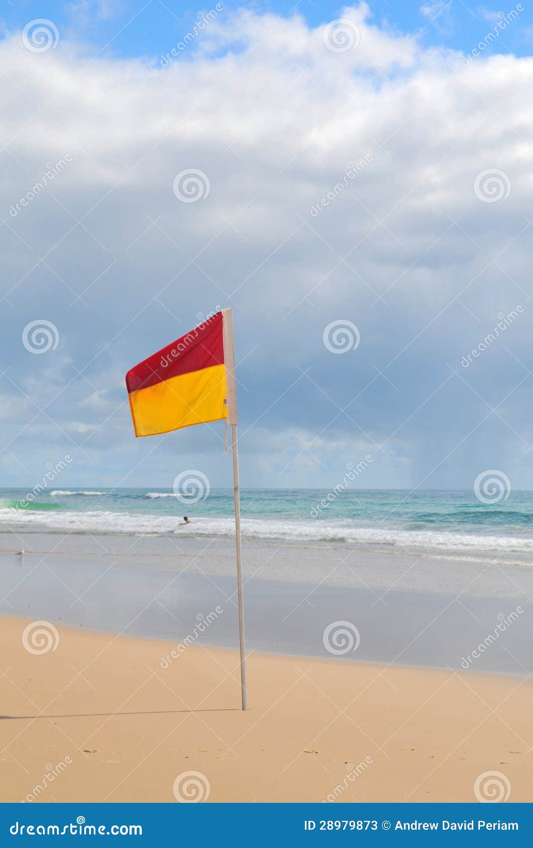 Surf Flag stock image. Image of symbol, beach, warning - 28979873