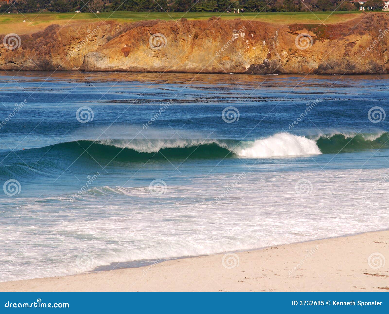 Surf and Golf stock image. Image of carmel, sand, golf - 3732685