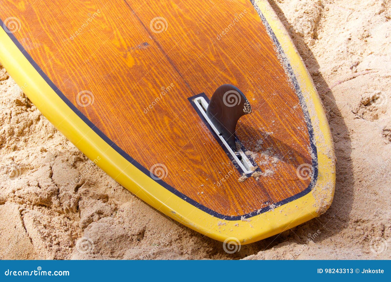 Surf Keel stock image. Image of detail, wood, beach, wooden - 98243313