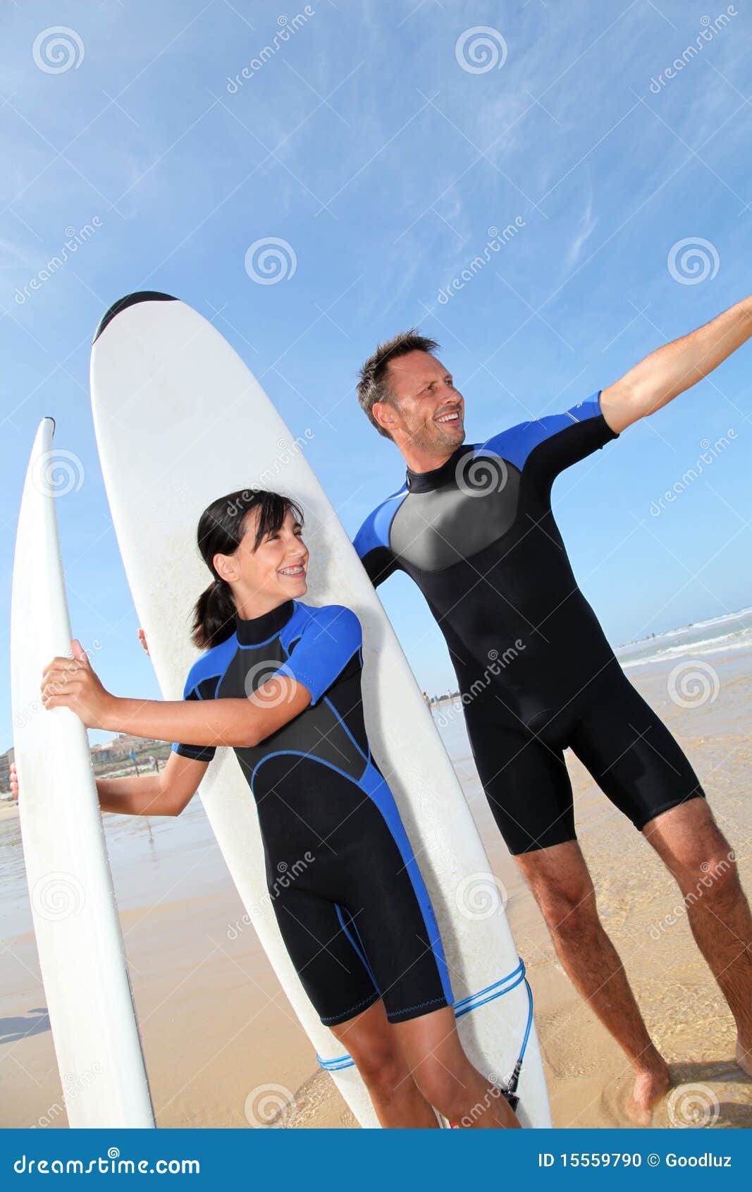 Surf lesson stock photo. Image of years, school, recreation - 15559790