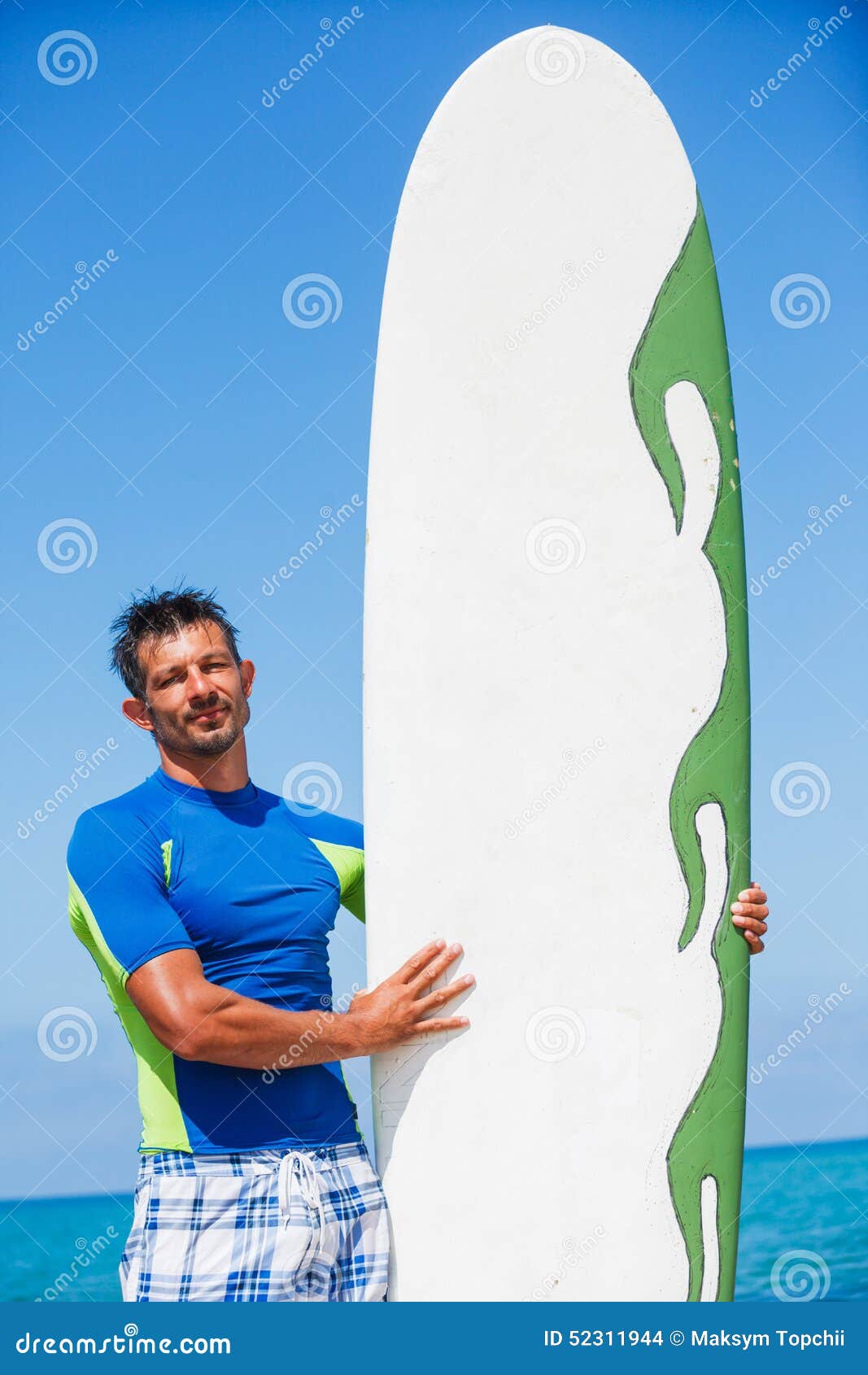 Surf man stock photo. Image of professional, portrait - 52311944