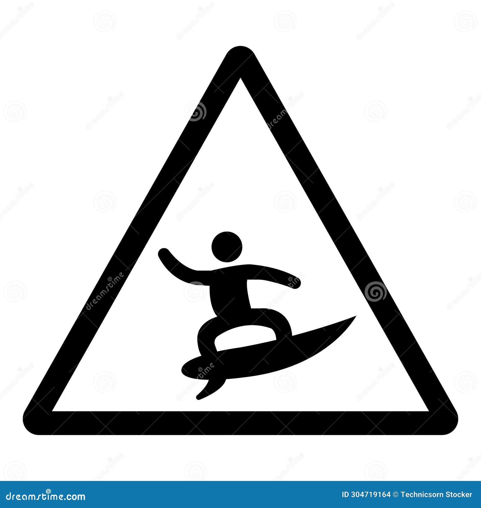 Surf Symbol Sign,Vector Illustration, Isolate on White Background Label ...