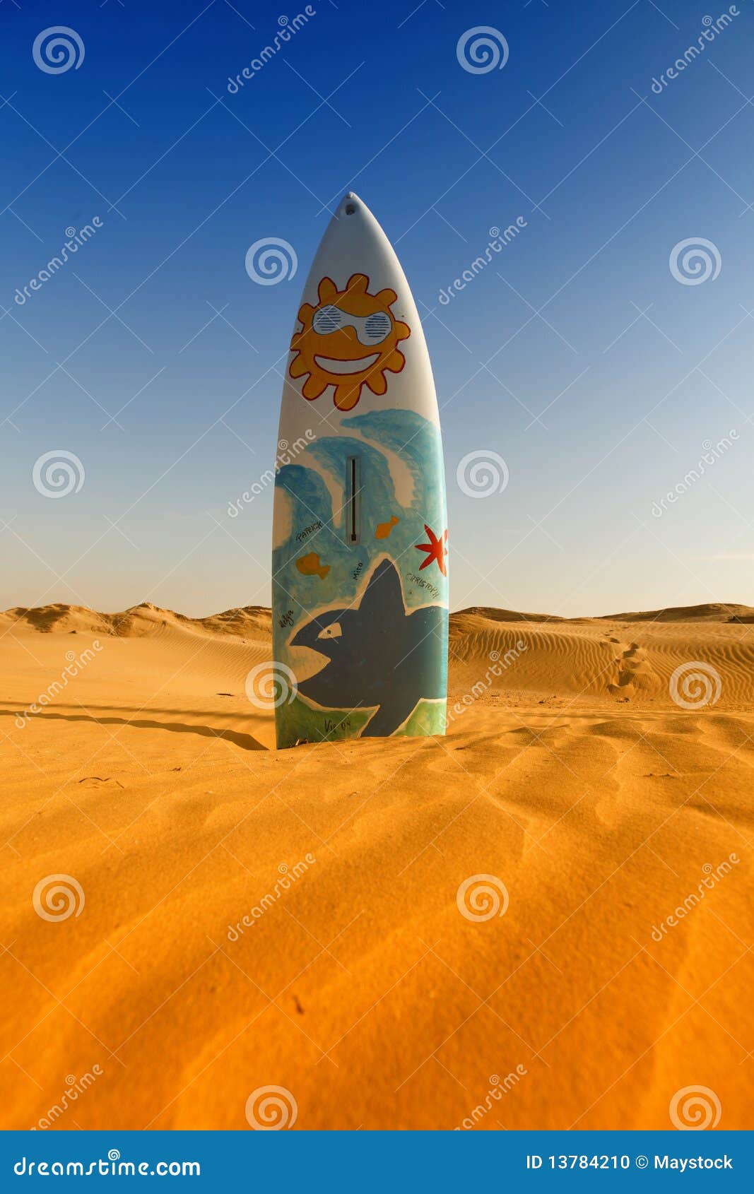 Surf table and desert stock photo. Image of surf, painted - 13784210