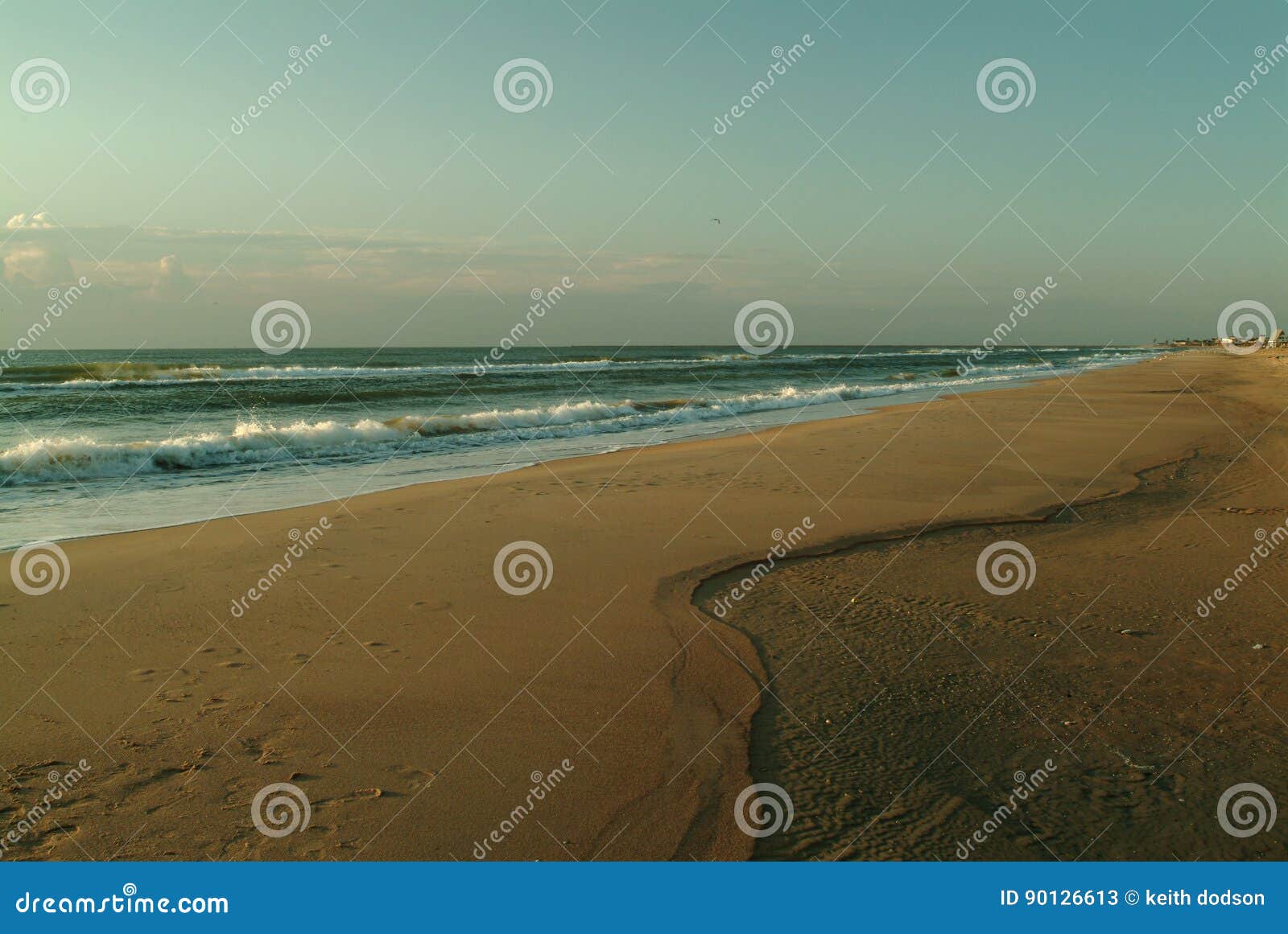 Surf at Texas Beach stock image. Image of beach, surfside - 90126613