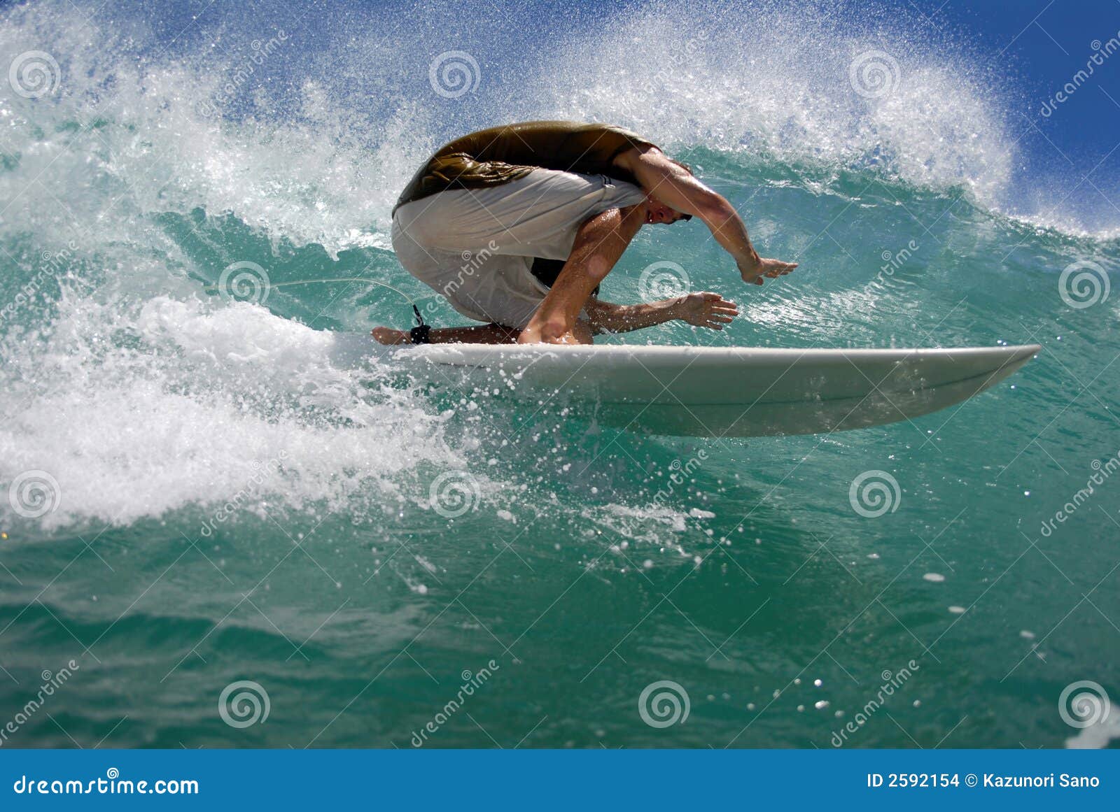 Surf tube ride stock photo. Image of vacation, turn, tropic - 2592154
