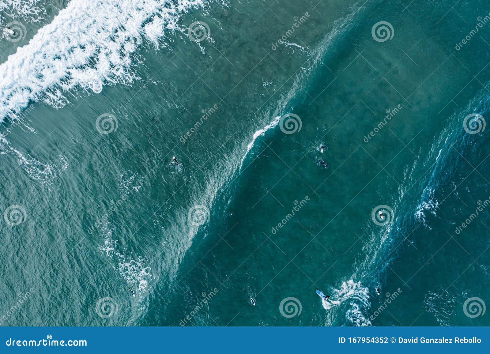 Surf and Waves in the Coast of Basque Country Stock Photo - Image of ...