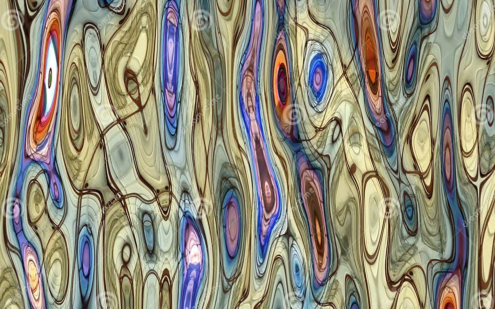 Surface Abstract Background. Rainbow Colors, Pattern Wave Texture, 3d ...