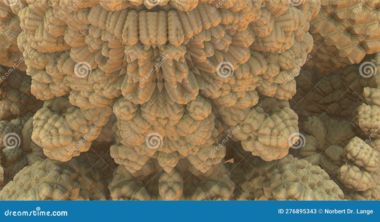 The Surface of an Alien Planet 3d Rendering Stock Illustration ...