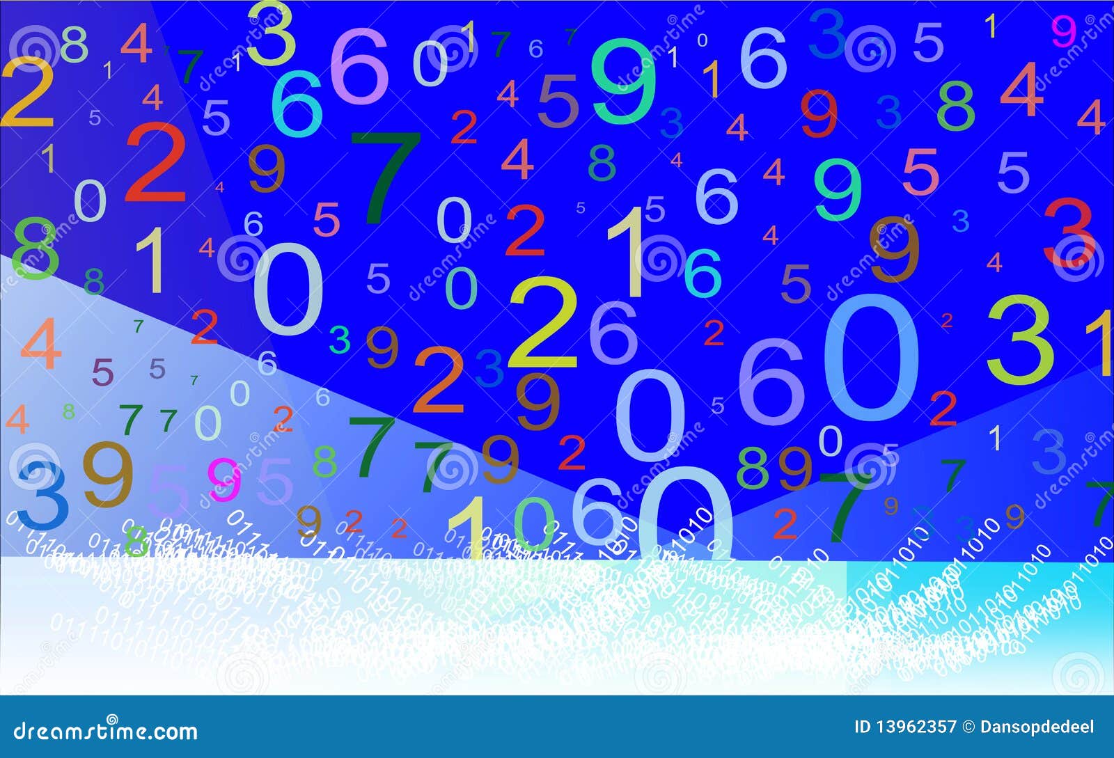 Surface-analogique-digital-illustration Illustration Stock ...