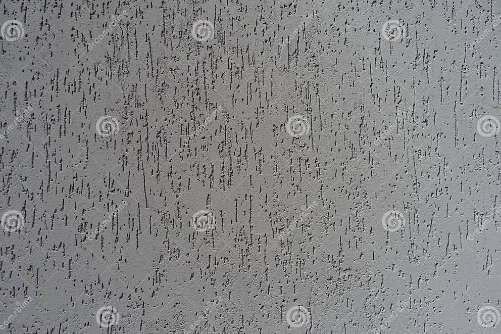 Surface of Gray Wall with Stucco Worm Finish Stock Photo - Image of ...