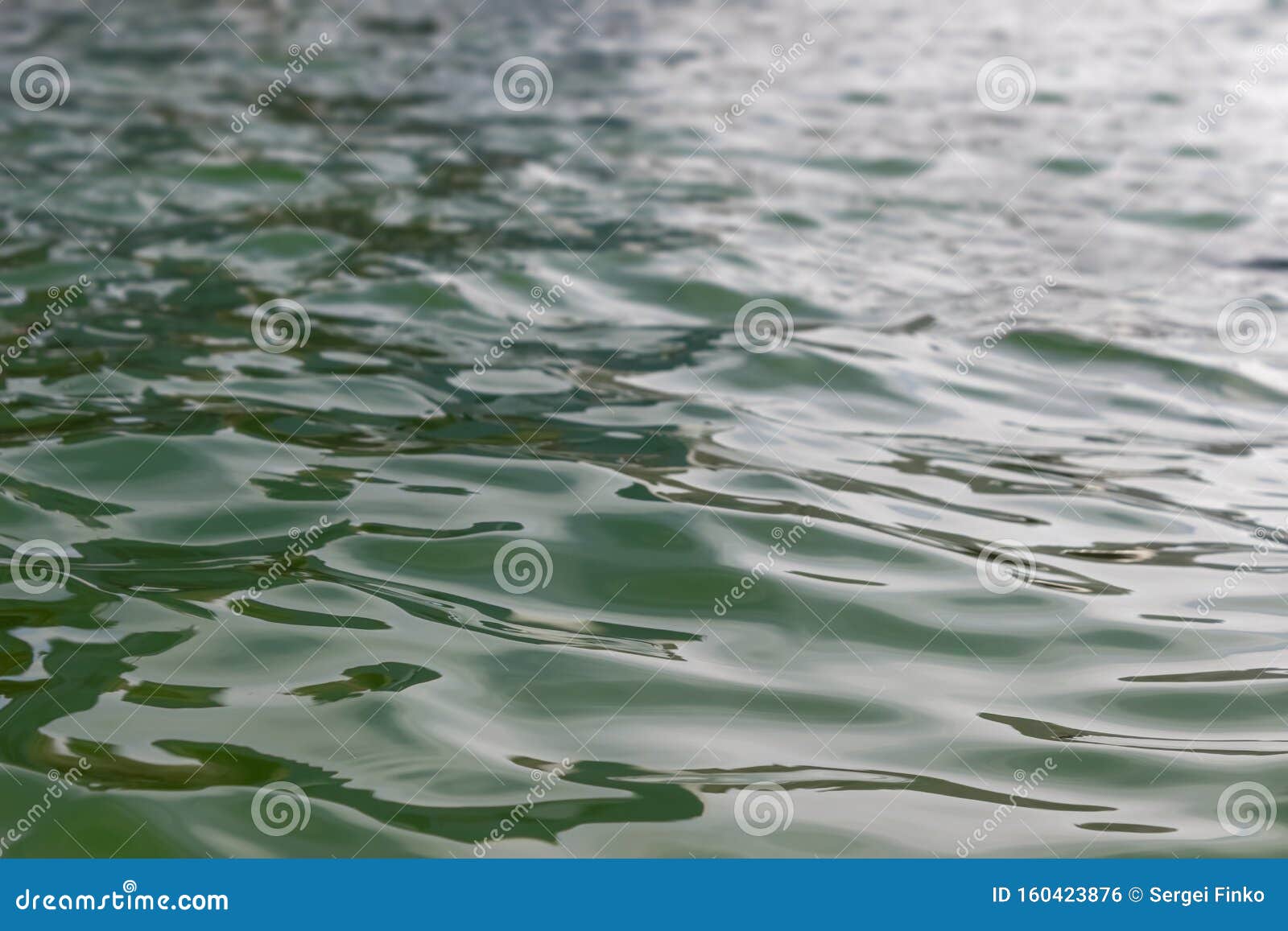 The Surface of the Azure Water Stock Photo - Image of summertime, color ...
