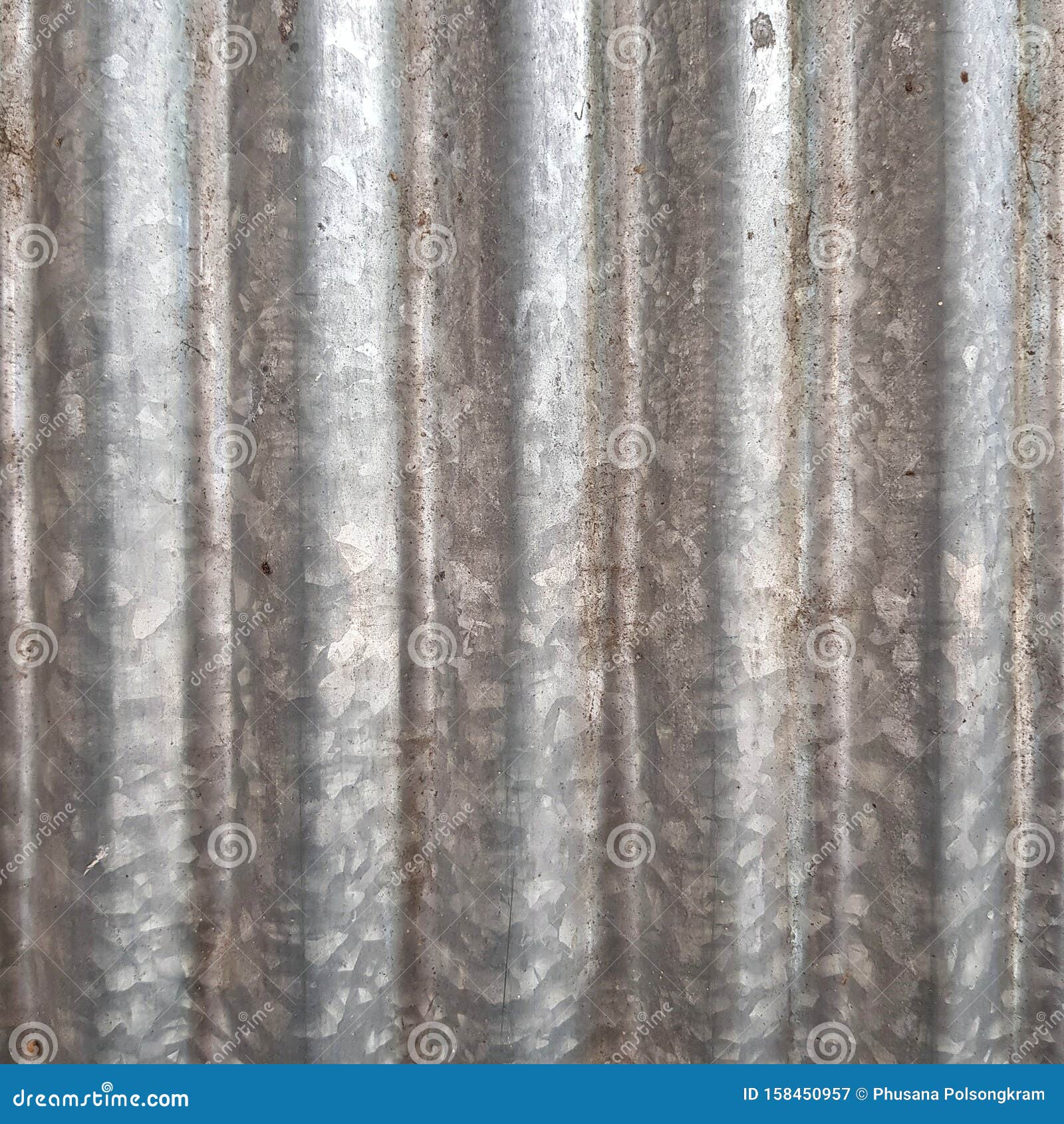 Surface Background of Corrugated Iron Stock Image - Image of backdrop ...