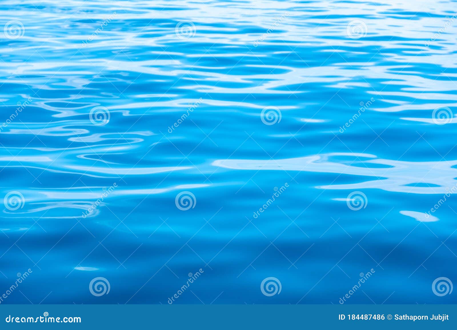 Surface of Beautiful Blue Ocean Ripple Stock Photo - Image of backdrop ...