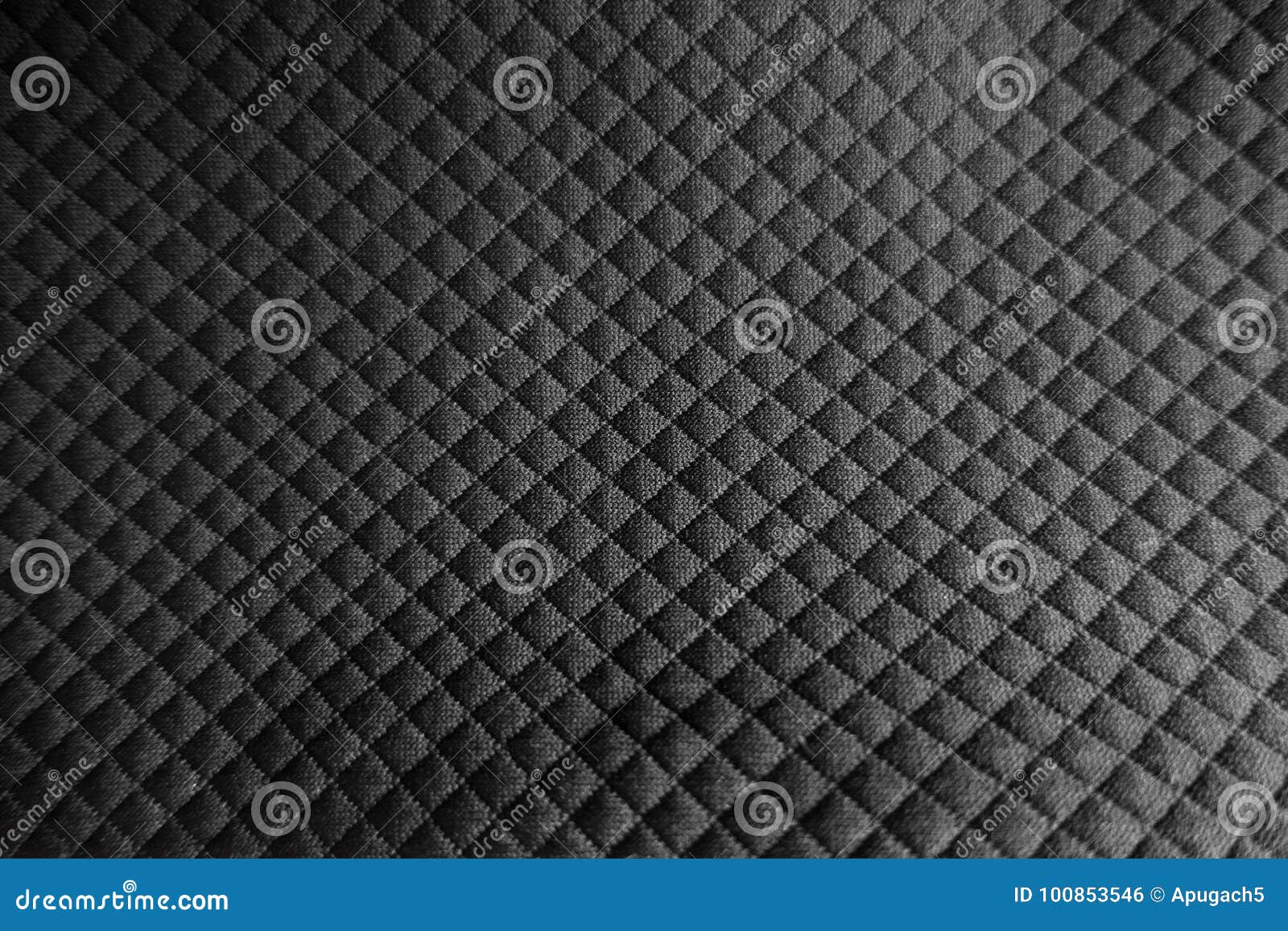 Surface of Fabric with Embossed Squares Stock Photo - Image of pattern ...