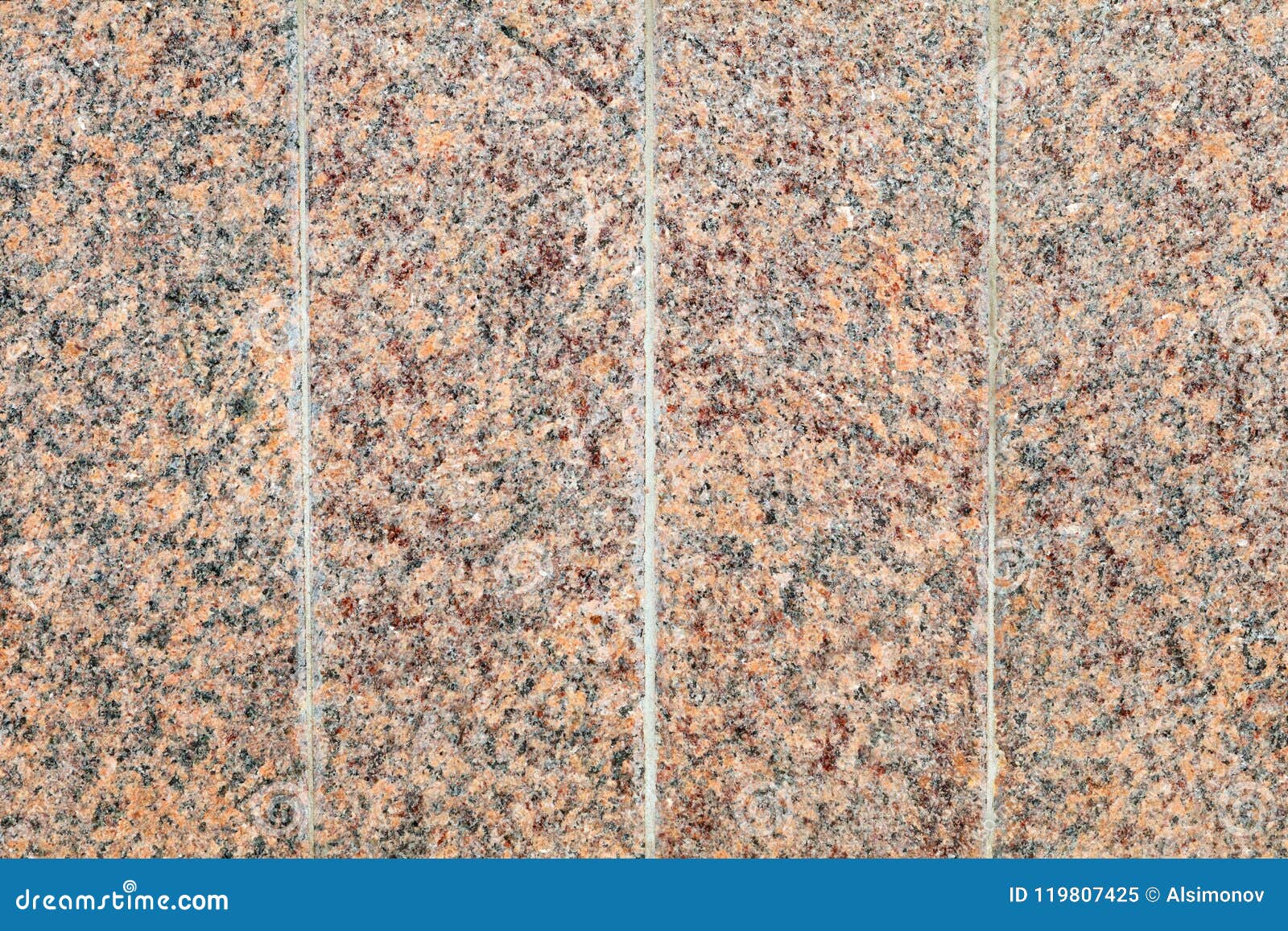 Surface of Blocks of Pink Granite. Background Image, Texture Stock ...