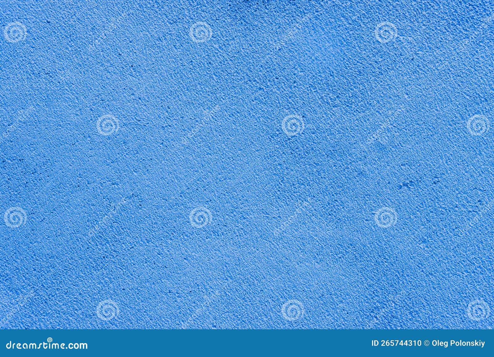 Surface of Blue Fresh Plaster on a Concrete Wall. Stock Photo - Image ...
