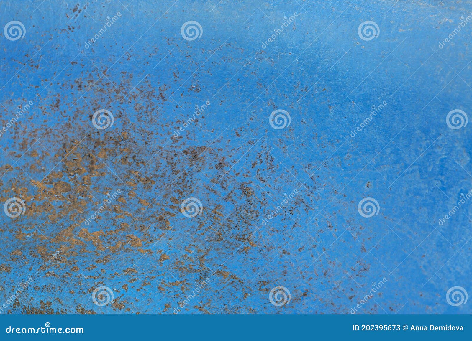 Surface of Blue Iron with Rust. Background Stock Image - Image of ...