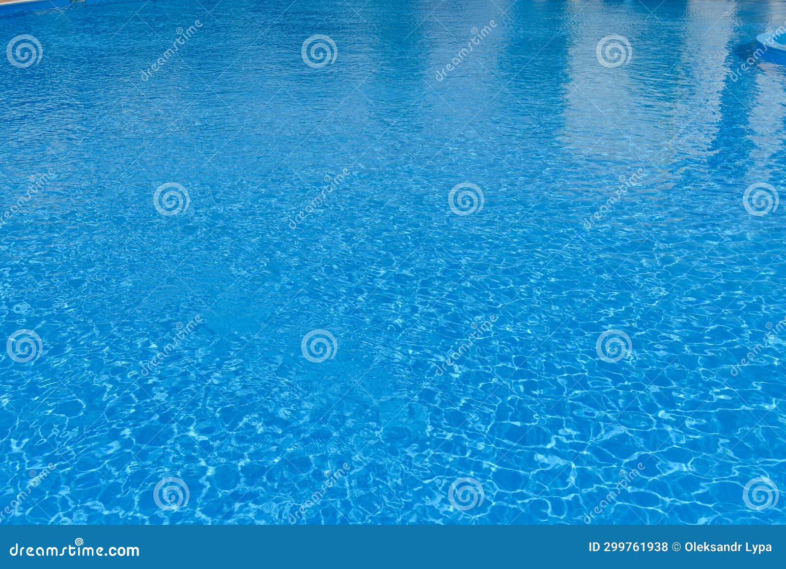 Surface of Blue Swimming Pool. Background Stock Photo - Image of ...